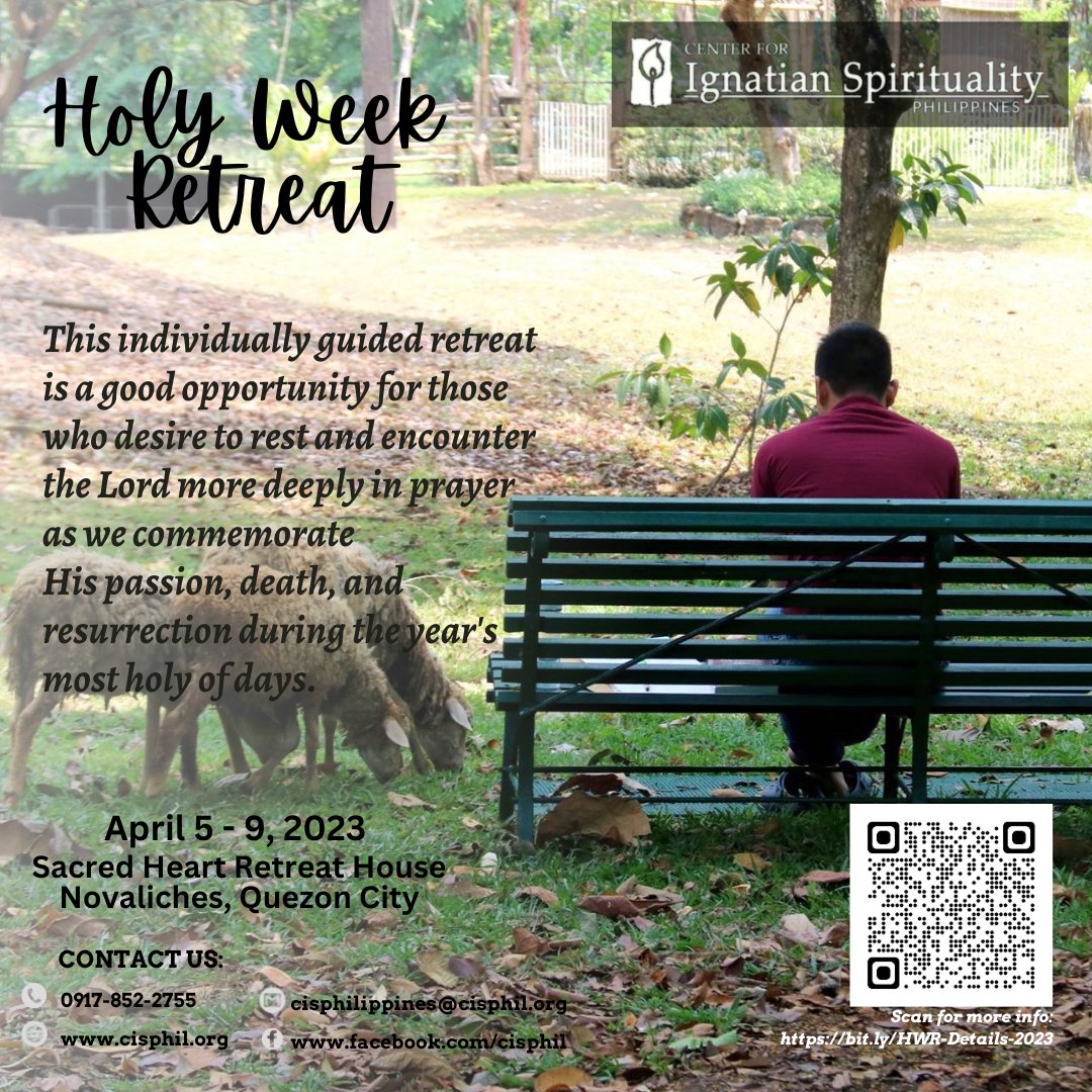 Holy Week Retreat 2023 – Center for Ignatian Spirituality – Philippines